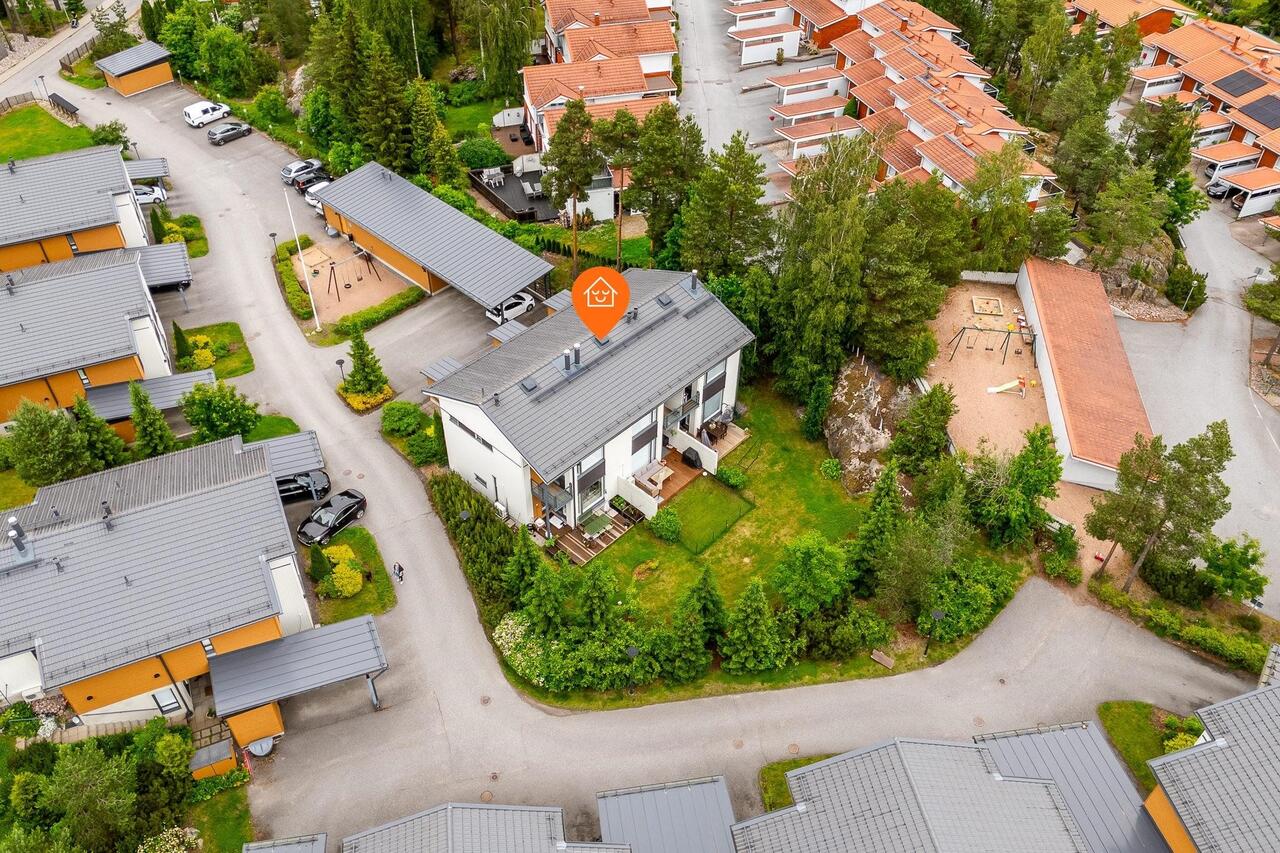 Myydään Rivitalo, 3 huonetta - Turku, Hirvensalo / Papinsaari, Rovastinkatu 12 G - Etuovi.com 596226
