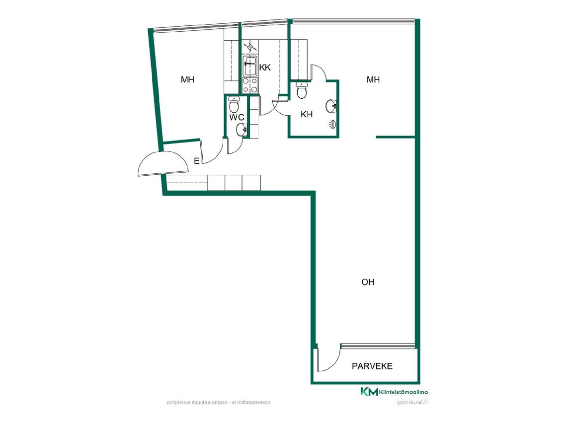 Myydään Kerrostalo, 3 huonetta - Espoo, Tapiola, Harjuviita 14 - Etuovi.com 1395331