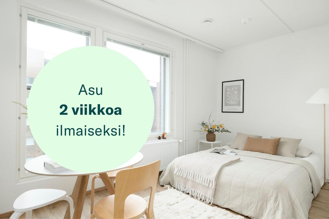 Vuokrataan Kerrostalo Yksiö - Vantaa Tikkurila Unikkotie 5