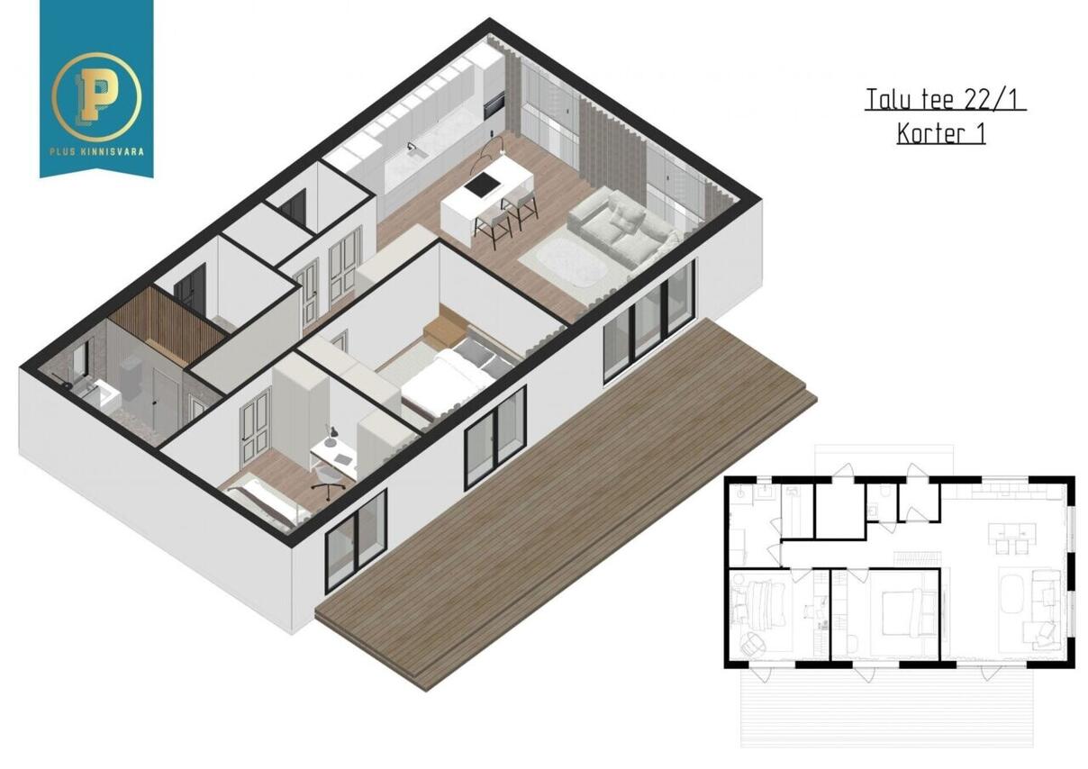 Myydään Paritalo, 3 huonetta - Keila linn, , Talu tee - Etuovi.com z79843
