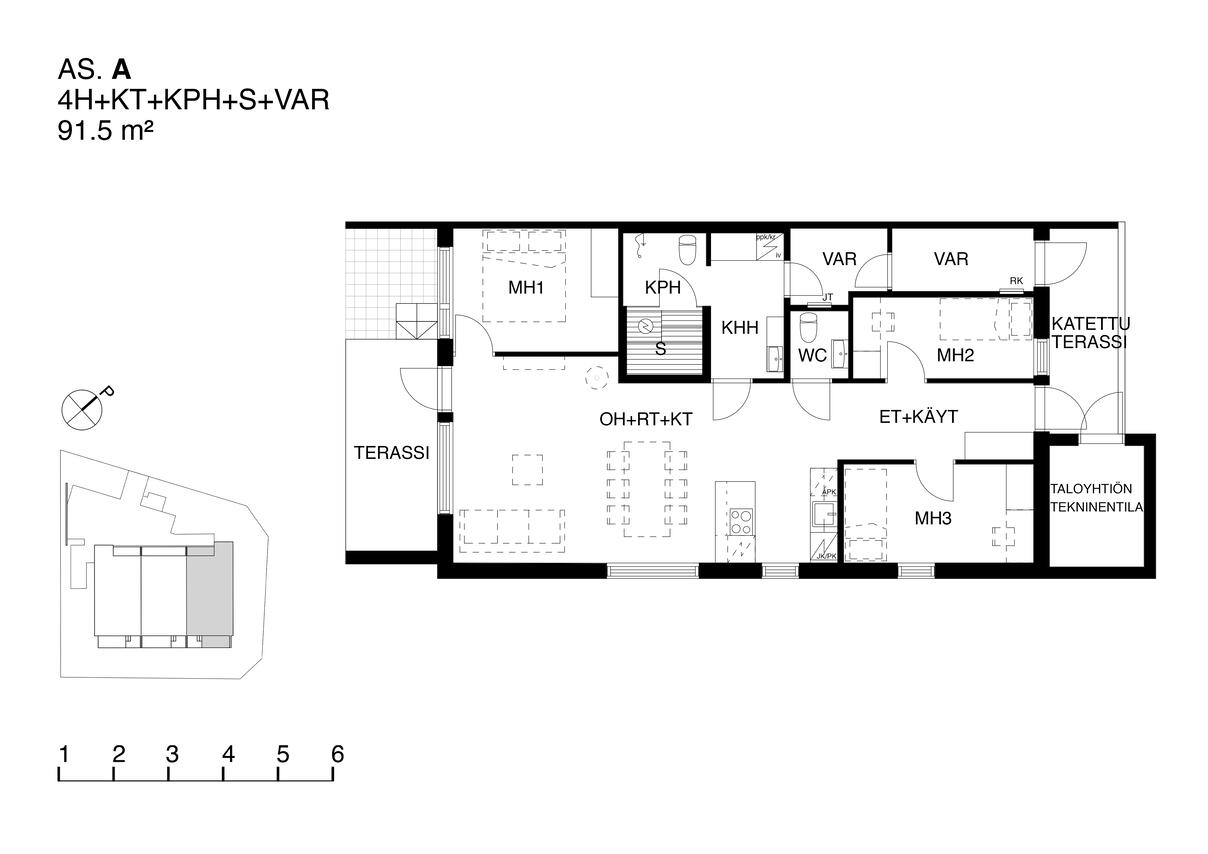 Myydään Rivitalo, 4 huonetta - Helsinki, Pakila, Itä-pakila ...