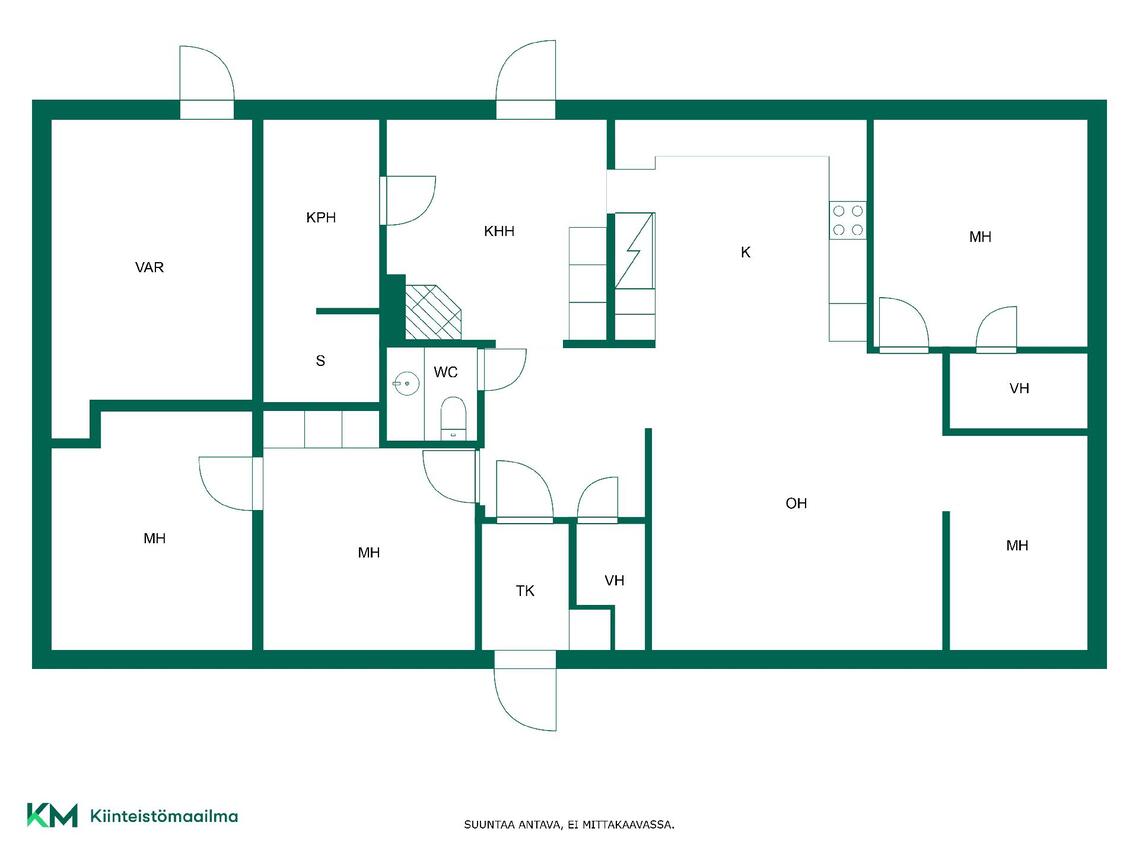 Myydään Omakotitalo, 5 huonetta - Kokkola, Kälviä, Kumpulantie 16 ...