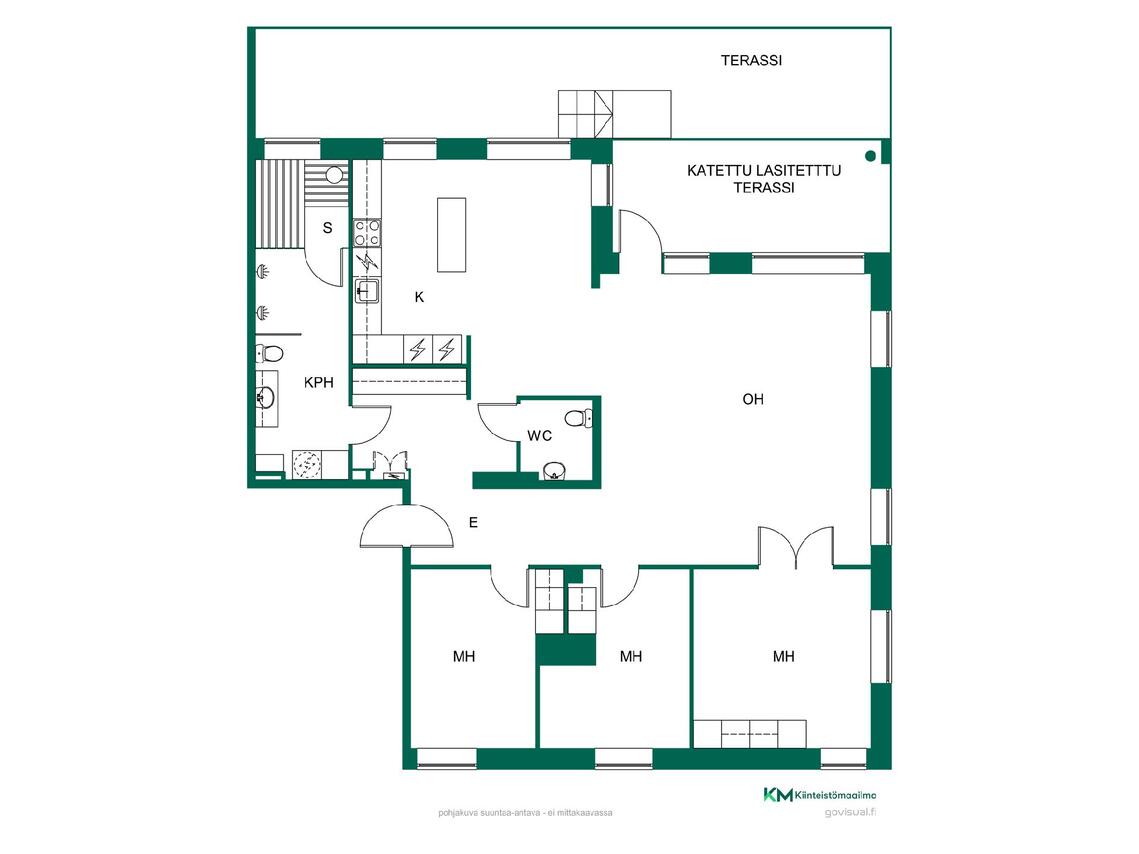 Myydään Kerrostalo, 4 huonetta - Helsinki, Jätkäsaari ...