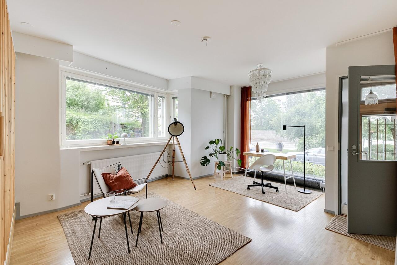 Myydään Kerrostalo, 3 huonetta - Helsinki, Meilahti, Mäntytie 3 A ...