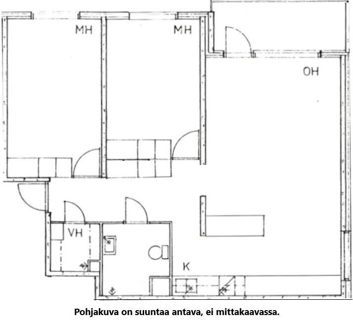 Myydään Kerrostalo, 3 huonetta - Turku, Varissuo, Hintsa Knaapin katu 6 ...