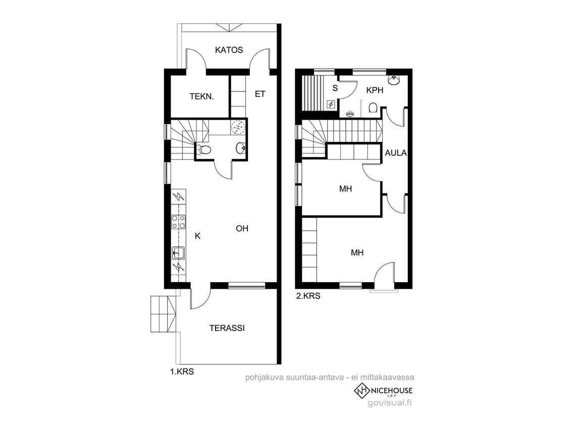 Myydään Paritalo, 3 huonetta - Vantaa, Ruskeasanta, Viertotie 15 ...