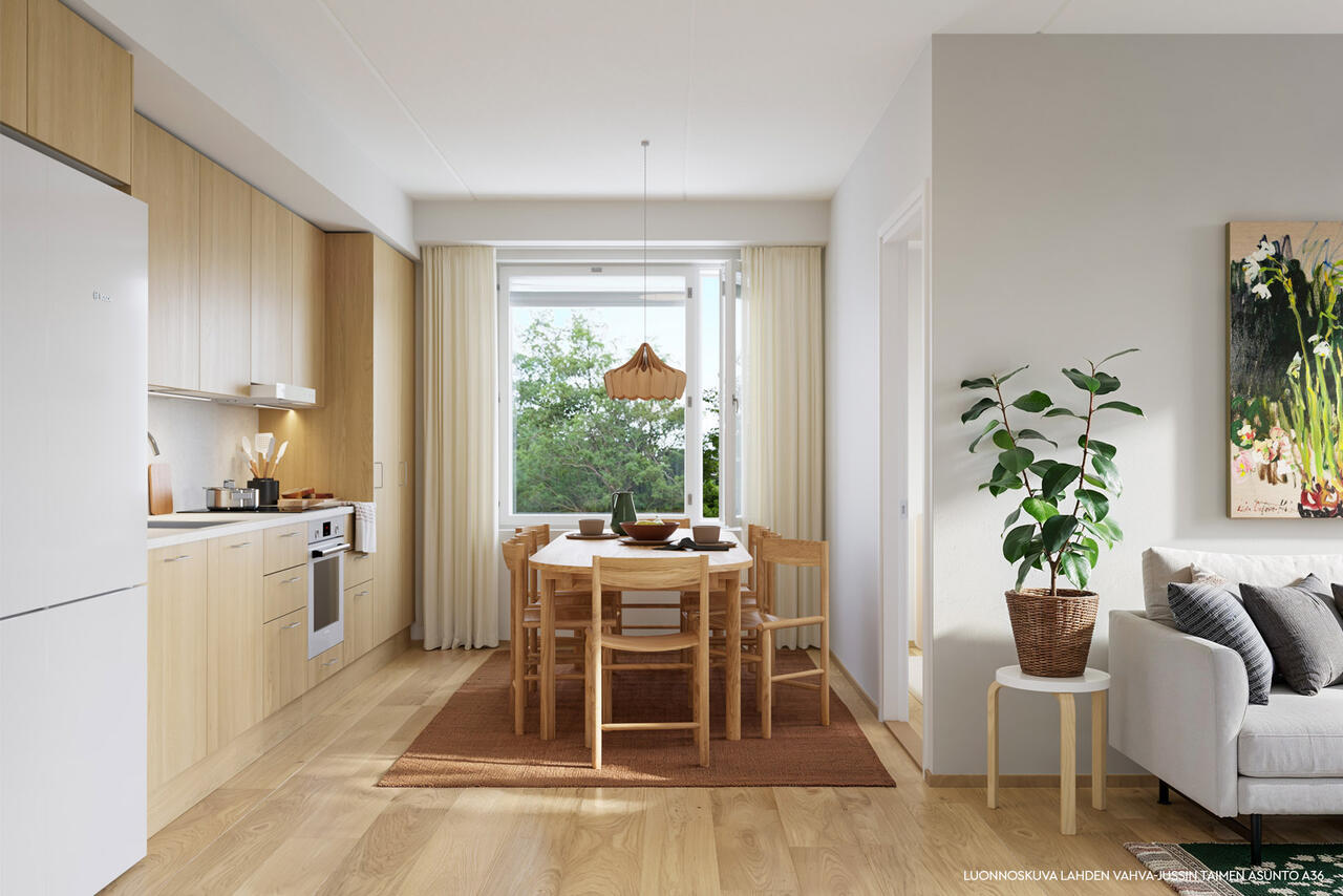 Myydään Kerrostalo, Kaksio - Lahti, Asemantausta, Vahva-Jussin lenkki ...