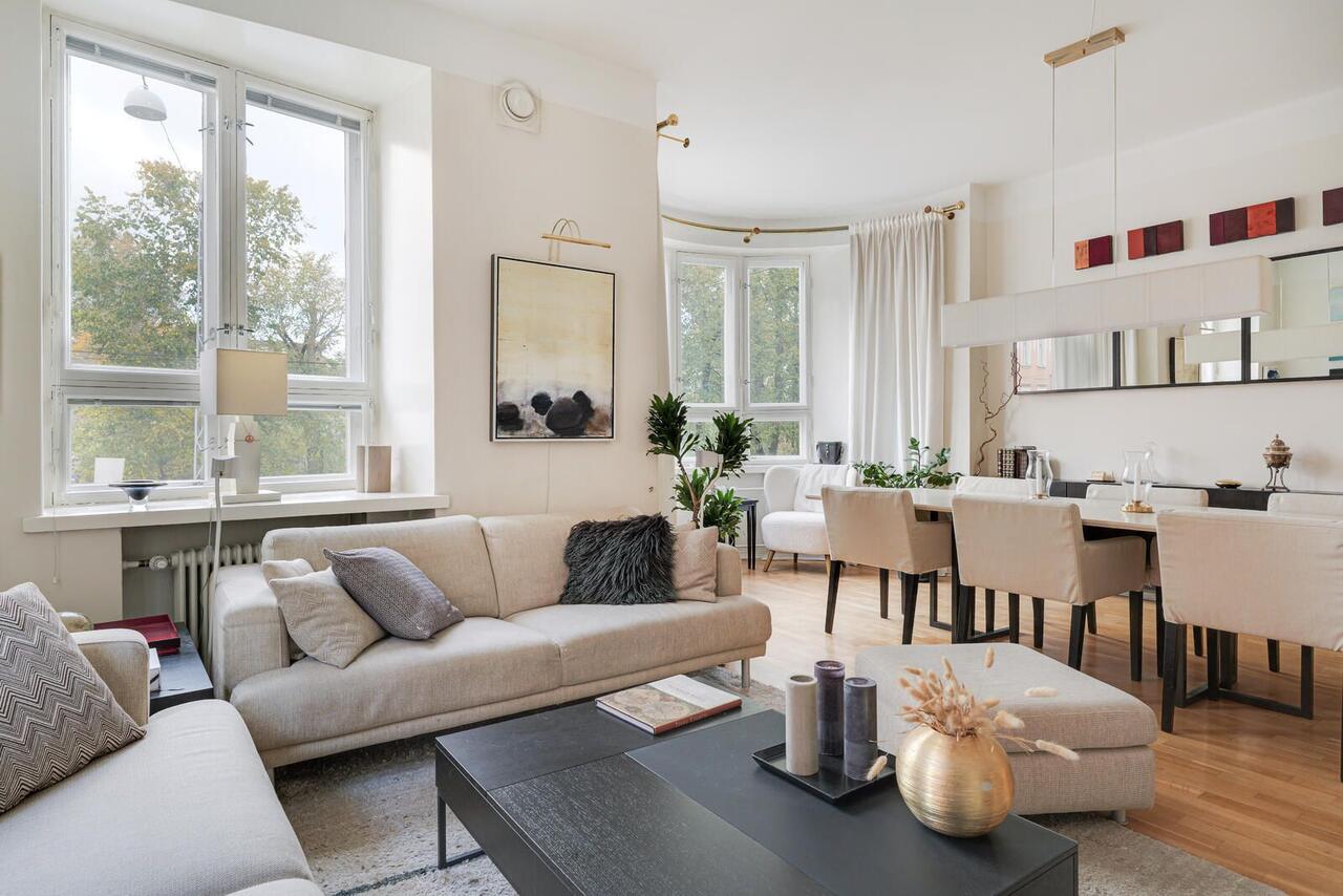 Myydään Kerrostalo, 5 huonetta - Helsinki, Ullanlinna, Tehtaankatu 12 C ...