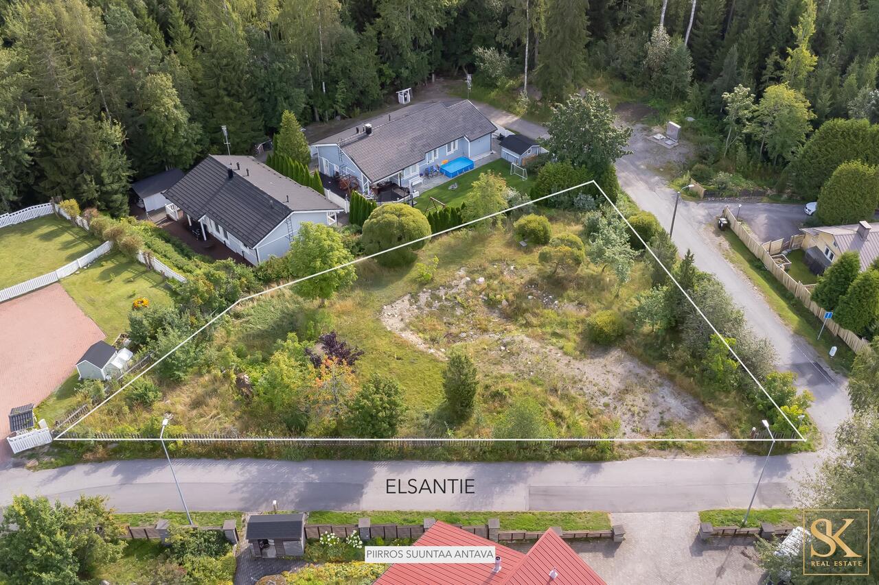 Myydään Omakotitontti - Vantaa, Päiväkumpu, Elsantie 1 - Etuovi.com ...