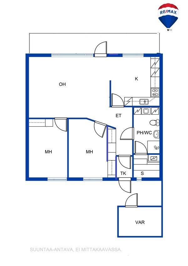 Myydään Rivitalo, 3 huonetta - Sauvo, keskusta, Vintterintie 3 as - Etuovi.com 80399152