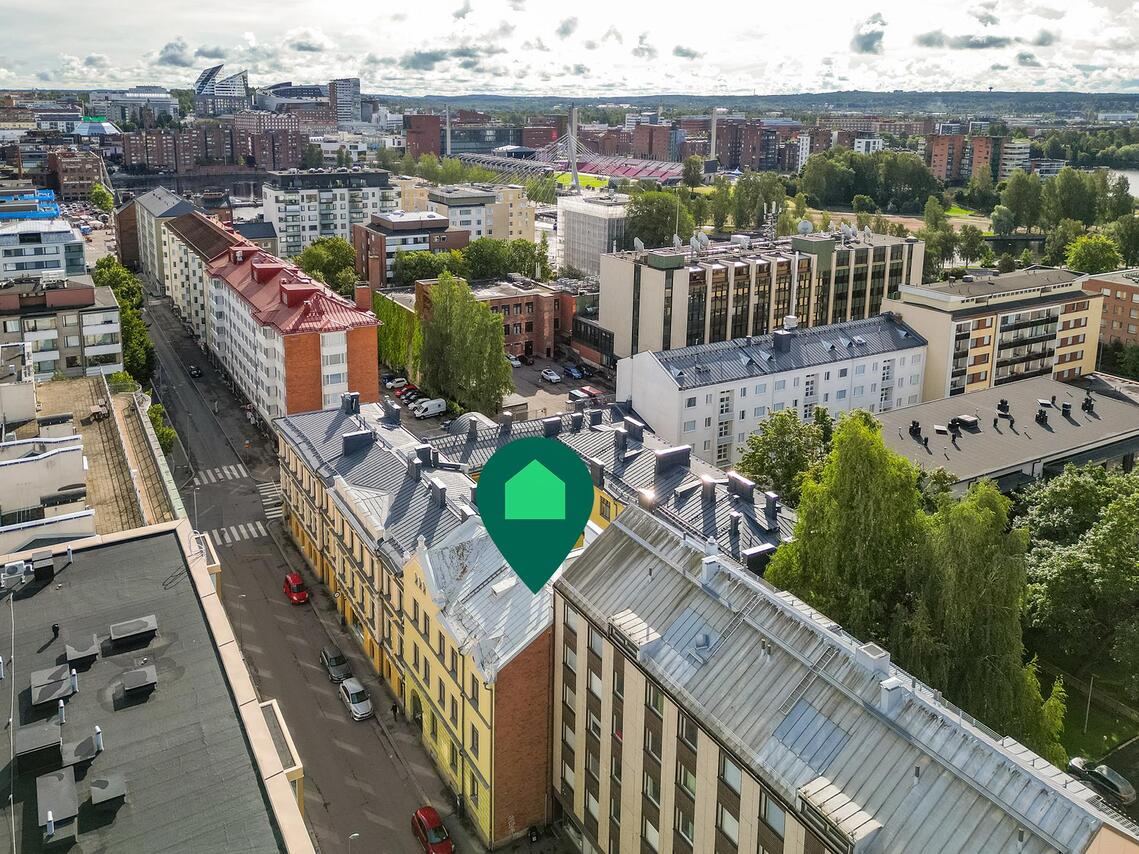 Myydään Kerrostalo, 4 huonetta - Tampere, Keskusta, Satamakatu 7 ...