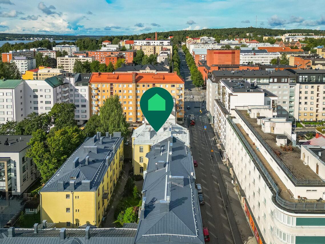 Myydään Kerrostalo, 4 huonetta - Tampere, Keskusta, Satamakatu 7 ...