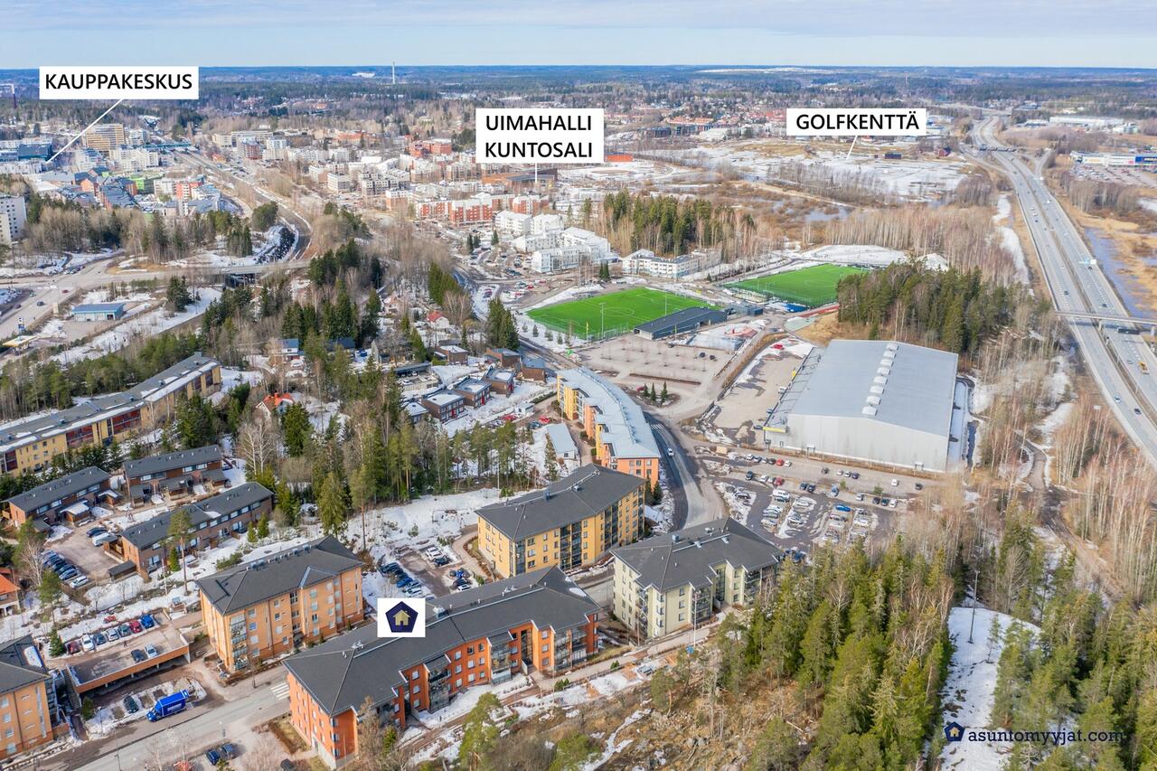 Myydään Kerrostalo, Kaksio - Espoo, Tuomarila, Kulovalkeantie 4 ...