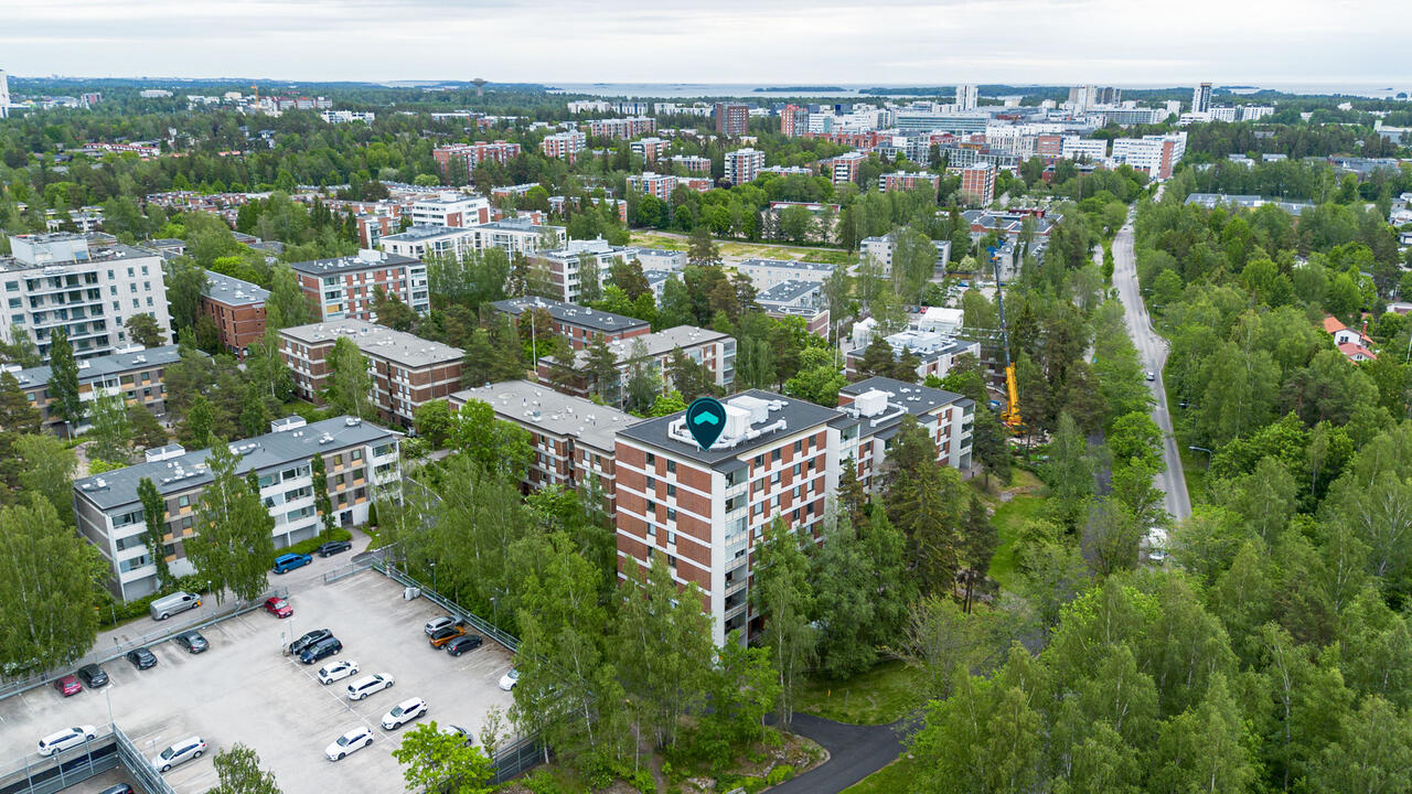 Myydään Kerrostalo, 4 huonetta - Espoo, Olari / Kuitinmäki, Ilmakuja 4 ...
