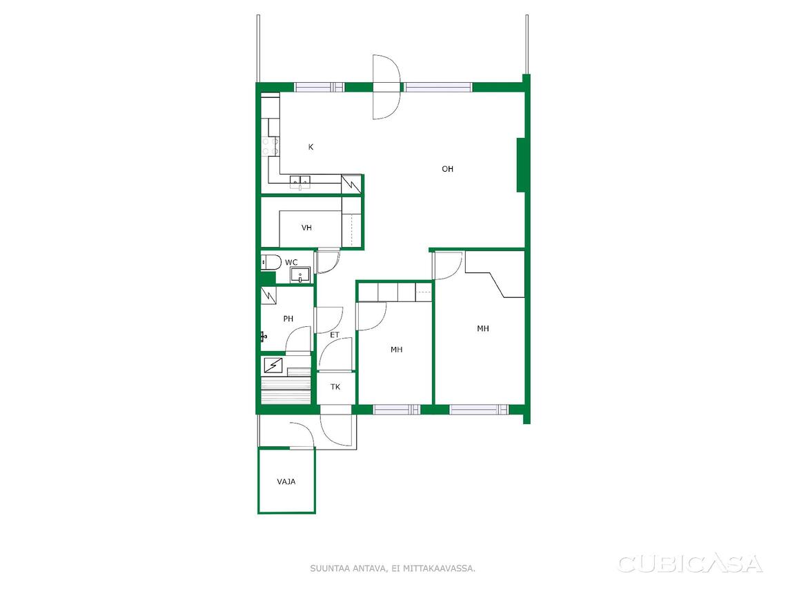 Myydään Rivitalo, 3 huonetta - Ylöjärvi, Vuorentausta, Välimäenkuja 2 ...