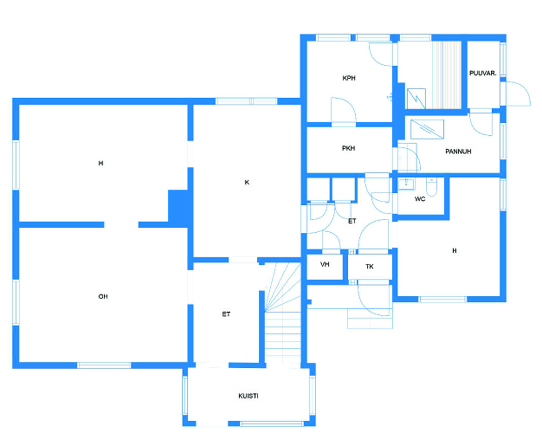 Myydään Omakotitalo, 5 huonetta - Lieksa, Pankakoski, Kaatrakatu 1 ...