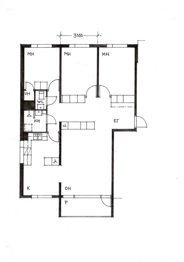 Myydään Kerrostalo, 4 huonetta - Kouvola, Voikkaa, Voikkaantie 18 ...