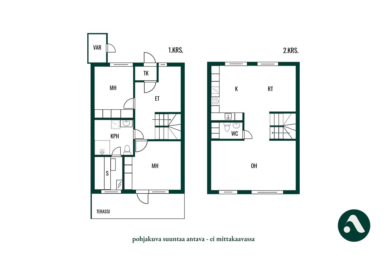 Myydään Rivitalo, 3 huonetta - Turku, Varissuo, Paljaspää 2 - Etuovi ...