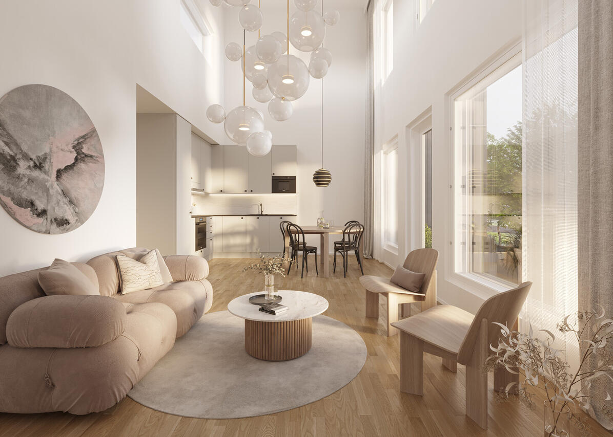 Myydään Rivitalo, Kaksio - Oulu, Hiukkavaara, Kuviomarssi 1 D24 ...