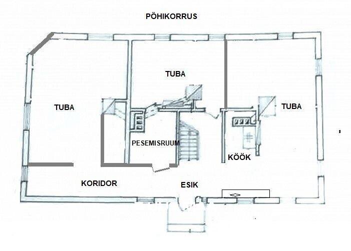 Myydään Omakotitalo, Yli 5 huonetta - Elva vald, Annikoru küla ...