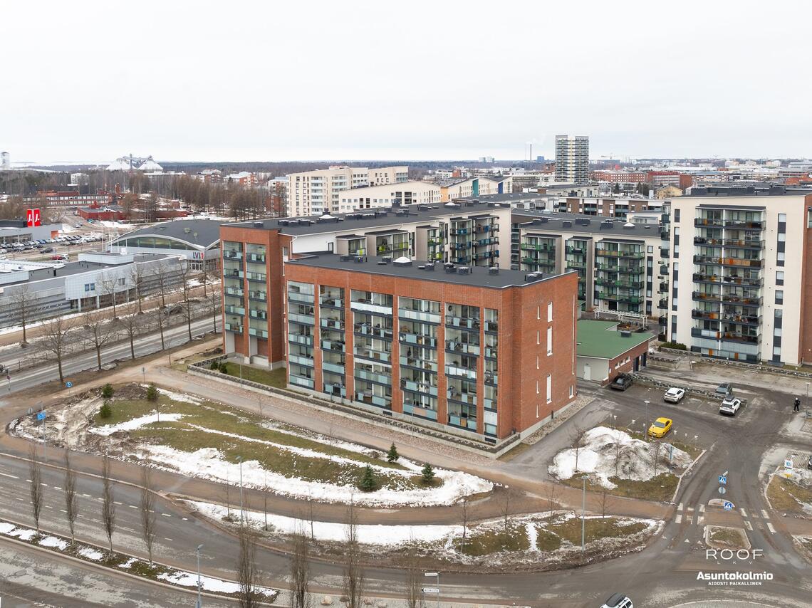 Myydään Kerrostalo, 3 huonetta - Oulu, Limingantulli, Rautatienkatu 84 ...