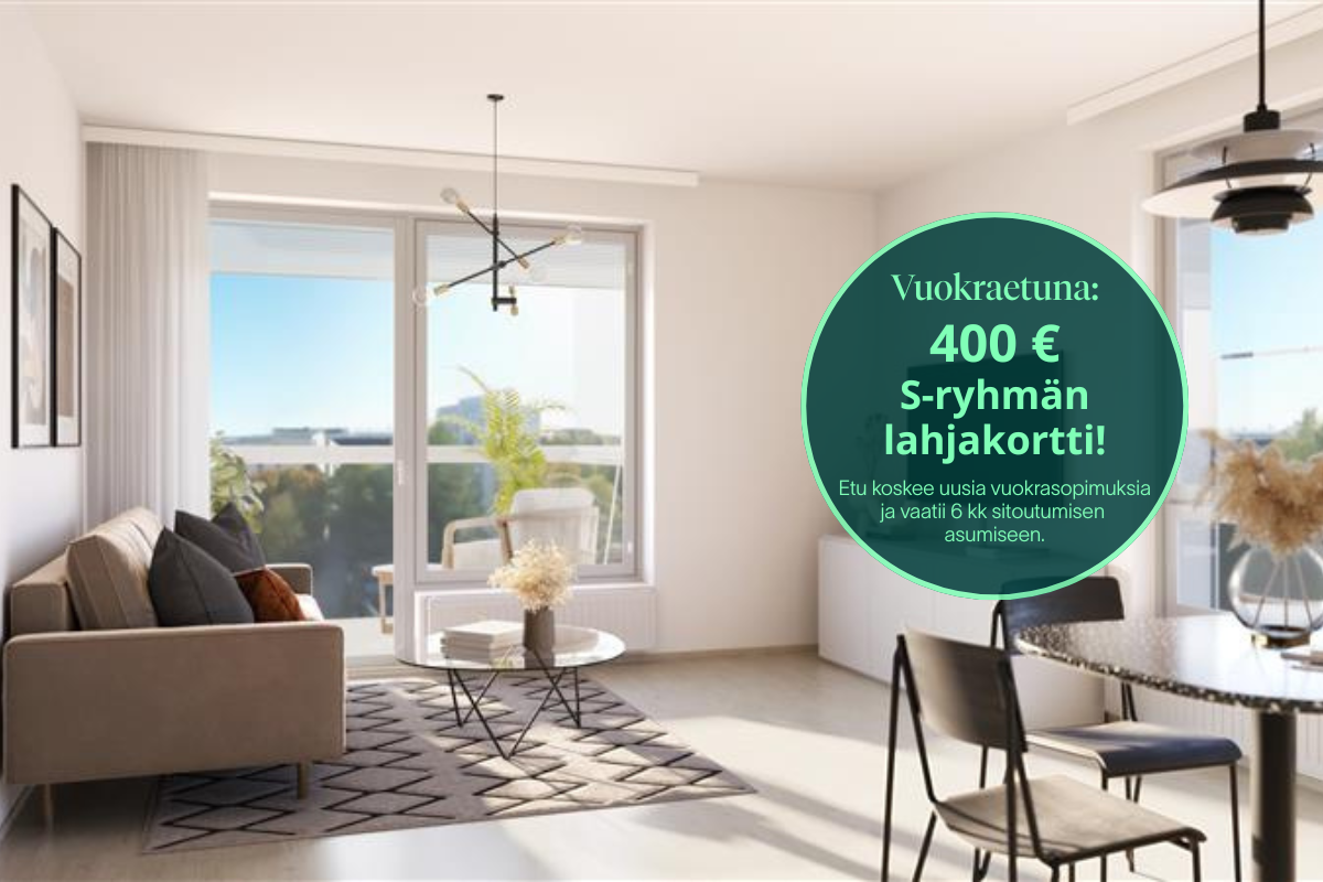 For sale Block of flats 2 bedrooms - Vantaa Aviapolis Perintötie 4b A