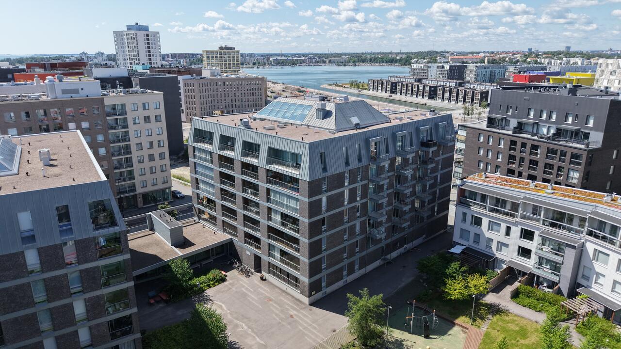 Vuokrataan Kerrostalo Kaksio - Helsinki Jätkäsaari Länsisatamankatu 26