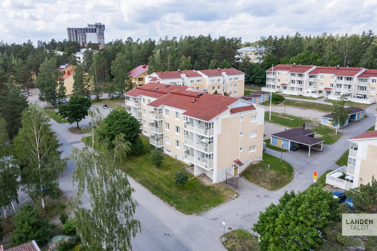 For sale Block of flats 2 bedrooms - Lahti Kärpänen Päivärinteenkatu 15