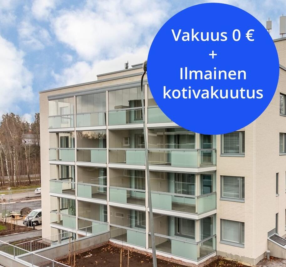Vuokrataan Kerrostalo Kaksio - Espoo Viherlaakso Kuusiniementie 21