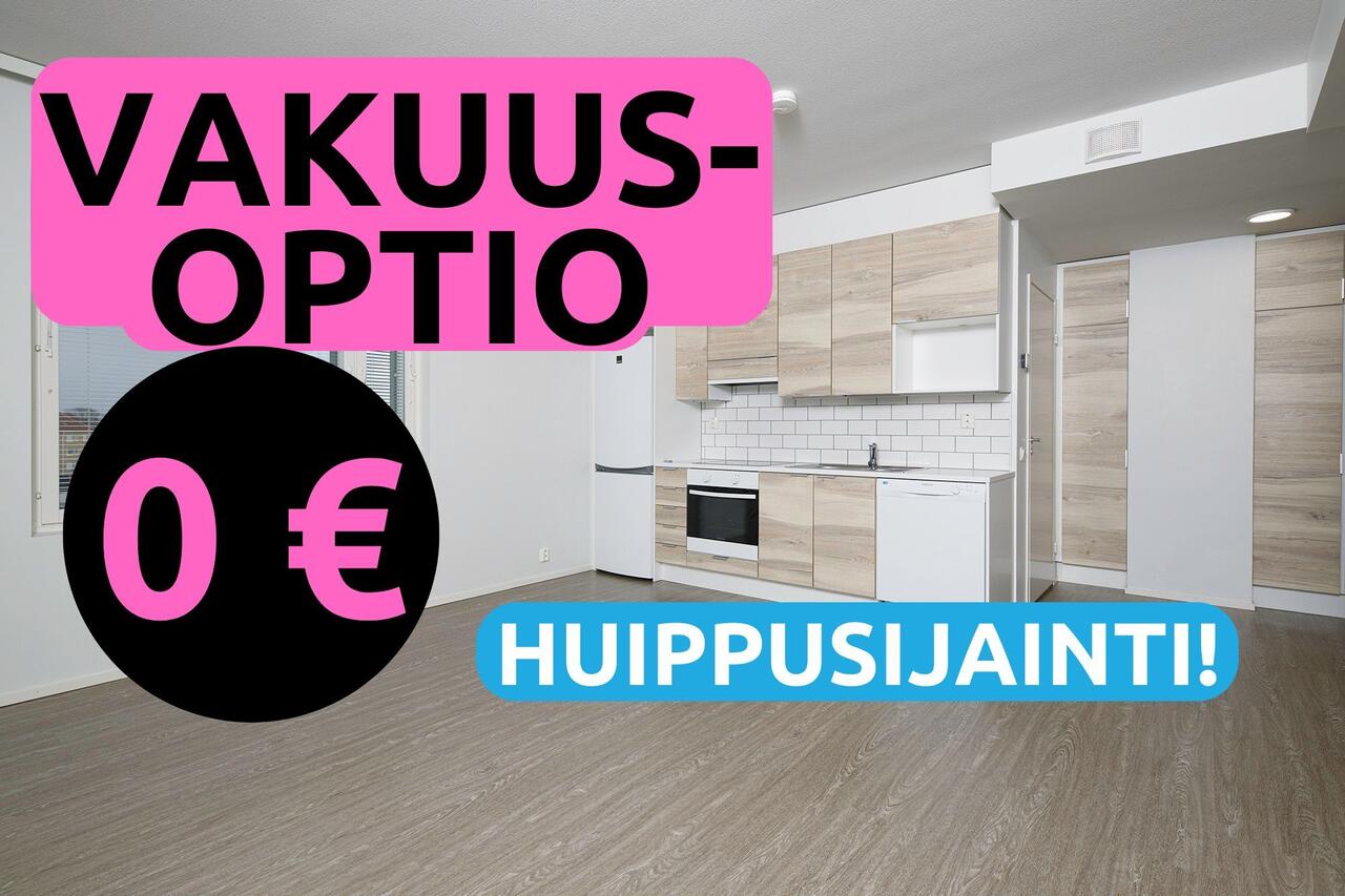 Vuokrataan Kerrostalo Yksiö - Pori Riihiketo Karjalankatu 3b