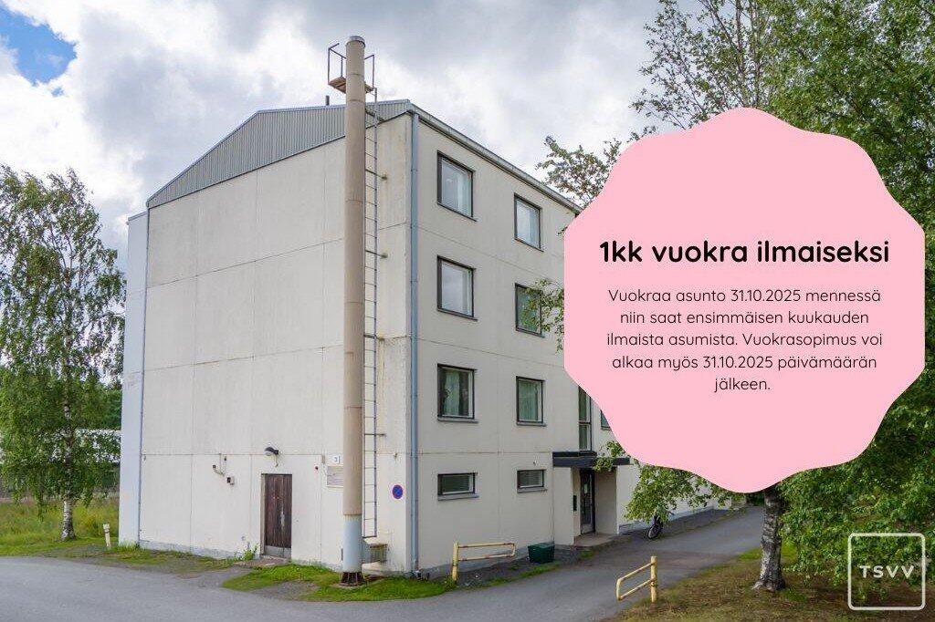 For sale Block of flats 1 bedroom - Rauma Uotila Sippolankuja 3 E