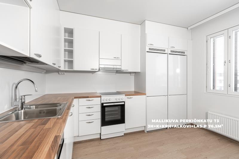 For sale Block of flats 3 bedrooms - Tampere Härmälä Perkiönkatu 73 talo 2