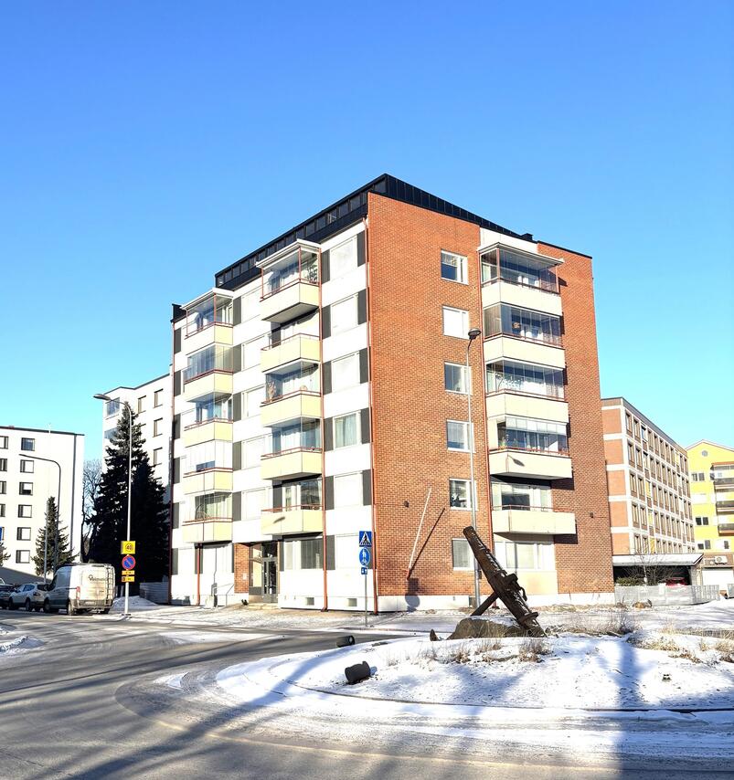 Vuokrataan Kerrostalo 3 huonetta - Rauma Keskusta Kalliokatu 13 as