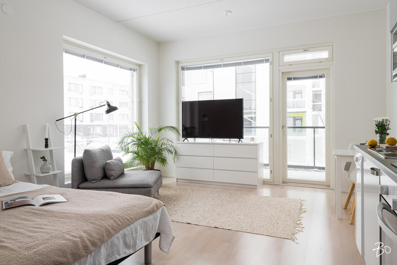 For sale Block of flats Studio - Tampere Vuores Koukkurannankatu 5 A