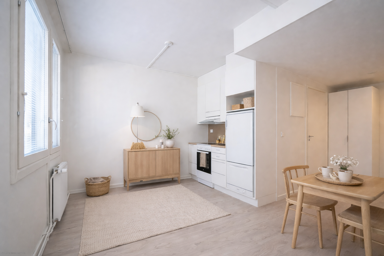 For sale Block of flats Studio - Oulu Kaukovainio Tuulihaukantie 3