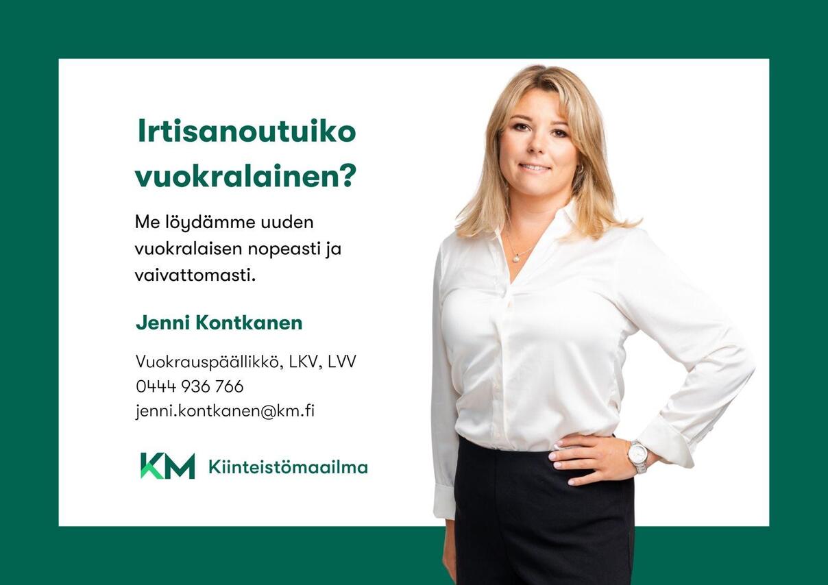 Vuokrataan Kerrostalo Kaksio - Joensuu Penttilä Penttilänkulma 6