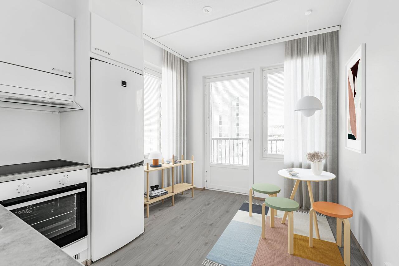 Vuokrataan Kerrostalo Yksiö - Turku Kirstinpuisto Ruissalontie 11