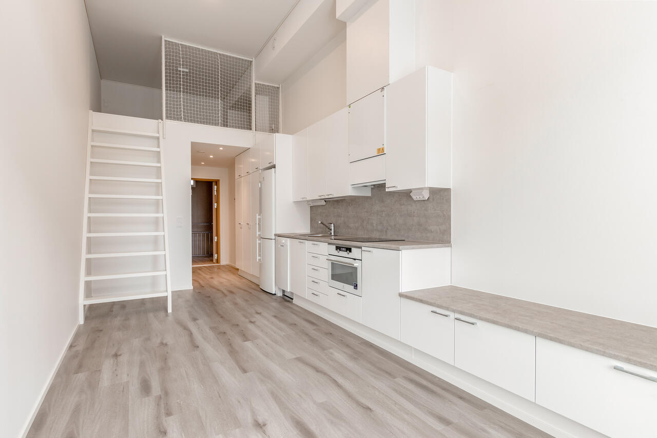 Vuokrataan Luhtitalo Yksiö - Vaasa Keskusta Pitkäkatu 70 as