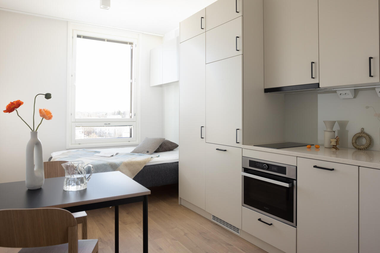 Vuokrataan Kerrostalo Yksiö - Helsinki Malmi Vanha Helsingintie 19