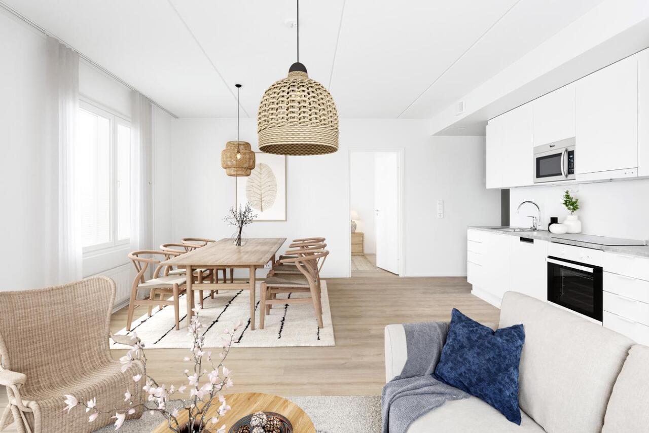 For sale Block of flats 2 bedrooms - Espoo Suvela, Kirstinmäki ...