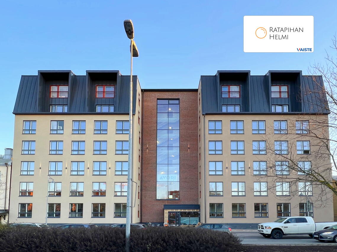 Vuokrataan Kerrostalo Kaksio - Turku keskusta Ratapihankatu 18