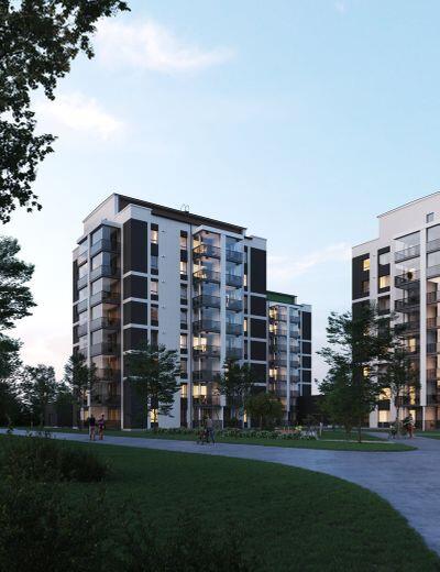 For sale Block of flats 1 bedroom - Oulu Tuira Kaarretie 14 B