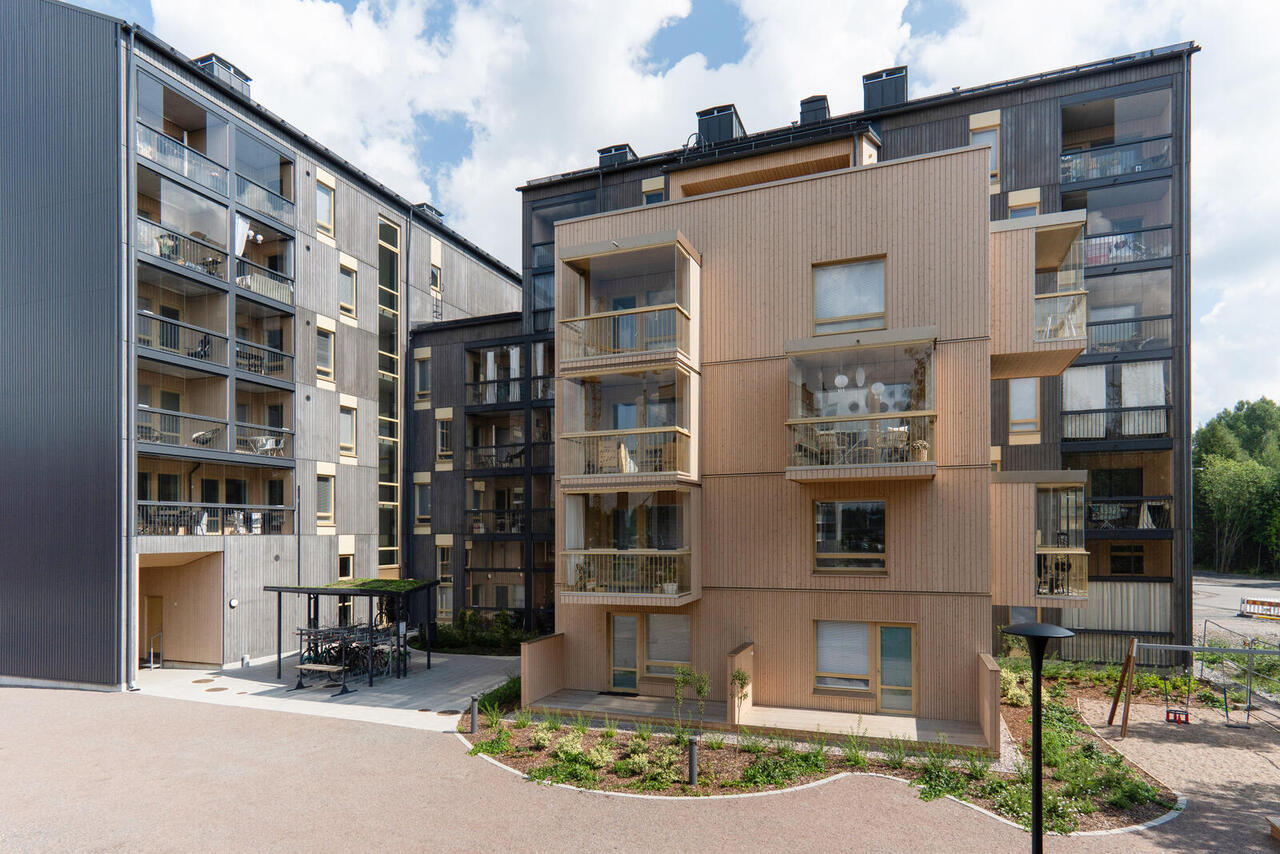 Vuokrataan Kerrostalo Kaksio - Järvenpää Ristinummi Viulukonsertonkuja 4a B