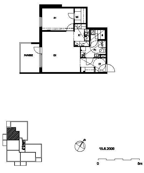 Vuokrataan Kerrostalo Kaksio - Turku Kohmo Kohmontie 8 B