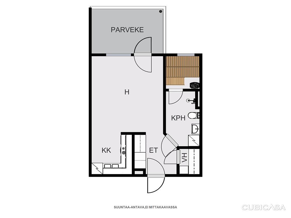 For sale Block of flats Studio - HOLLOLA Keskusta Terveystie 19