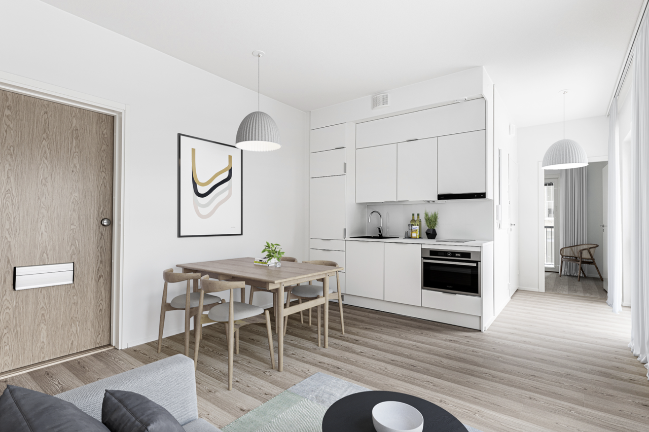 Vuokrataan Kerrostalo Kaksio - Turku Linnakaupunki Fatabuurinkatu 4 As46