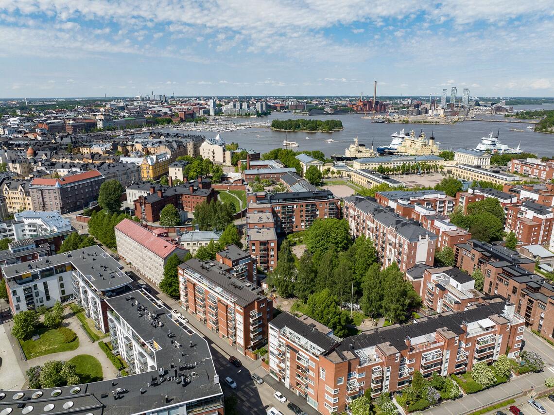 Vuokrataan Kerrostalo Yksiö - HELSINKI Katajanokka Linnankatu 11