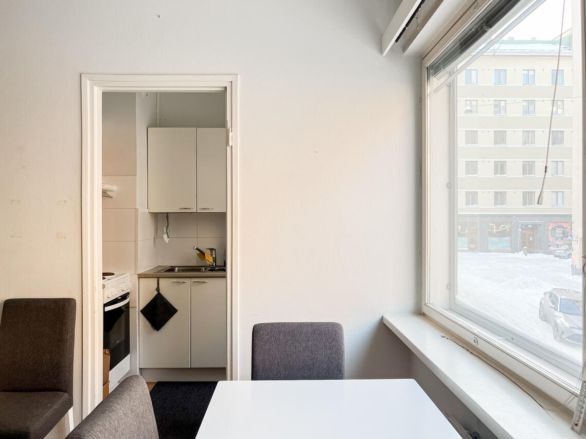 Vuokrataan Kerrostalo Yksiö - Helsinki Kallio Kustaankatu 7 B