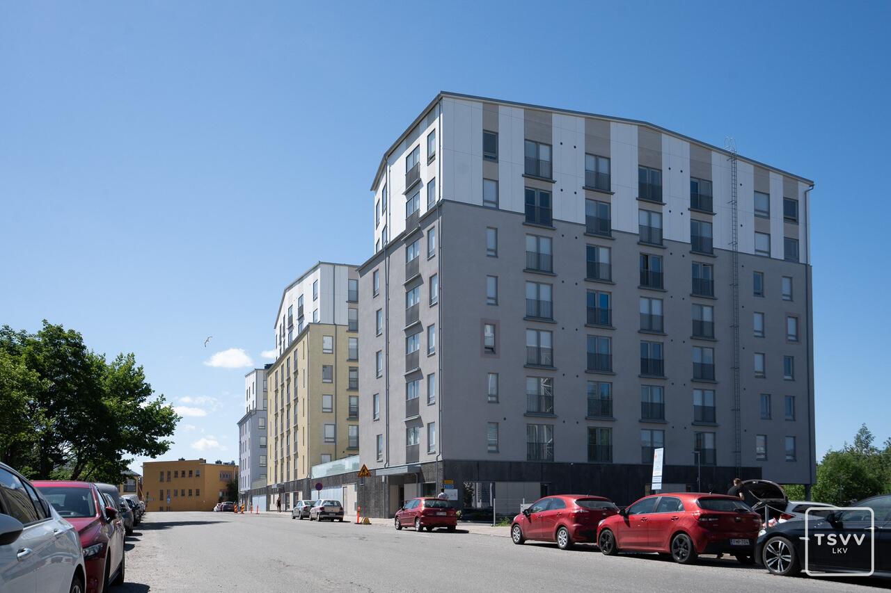 Vuokrataan Kerrostalo Kaksio - Turku Keskusta Puutarhakatu 55