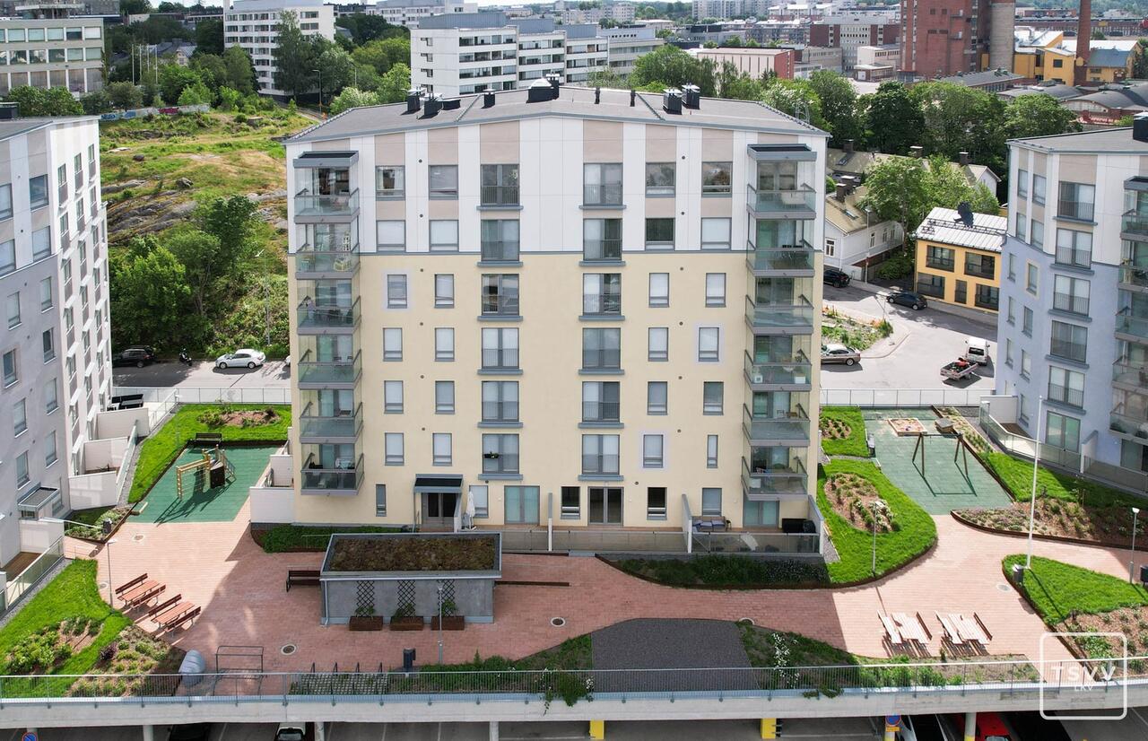 For sale Block of flats 1 bedroom - Turku Keskusta Puutarhakatu 57